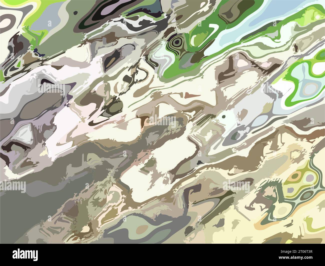 Natural liquid background for camouflage uniform or textiles. Abstract ...