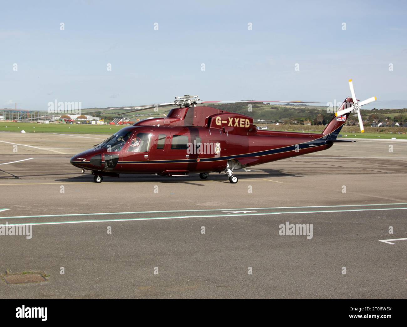 A Sikorsky S-76 of the King's Helicopter Flight or Royal Flight at ...