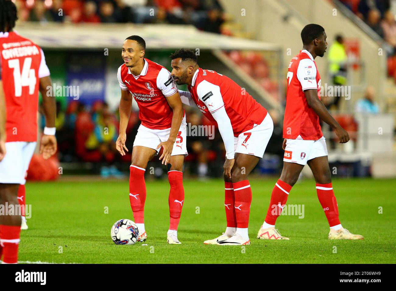 AESSEAL New York Stadium, Rotherham, England - 4th October 2023 Cohen ...