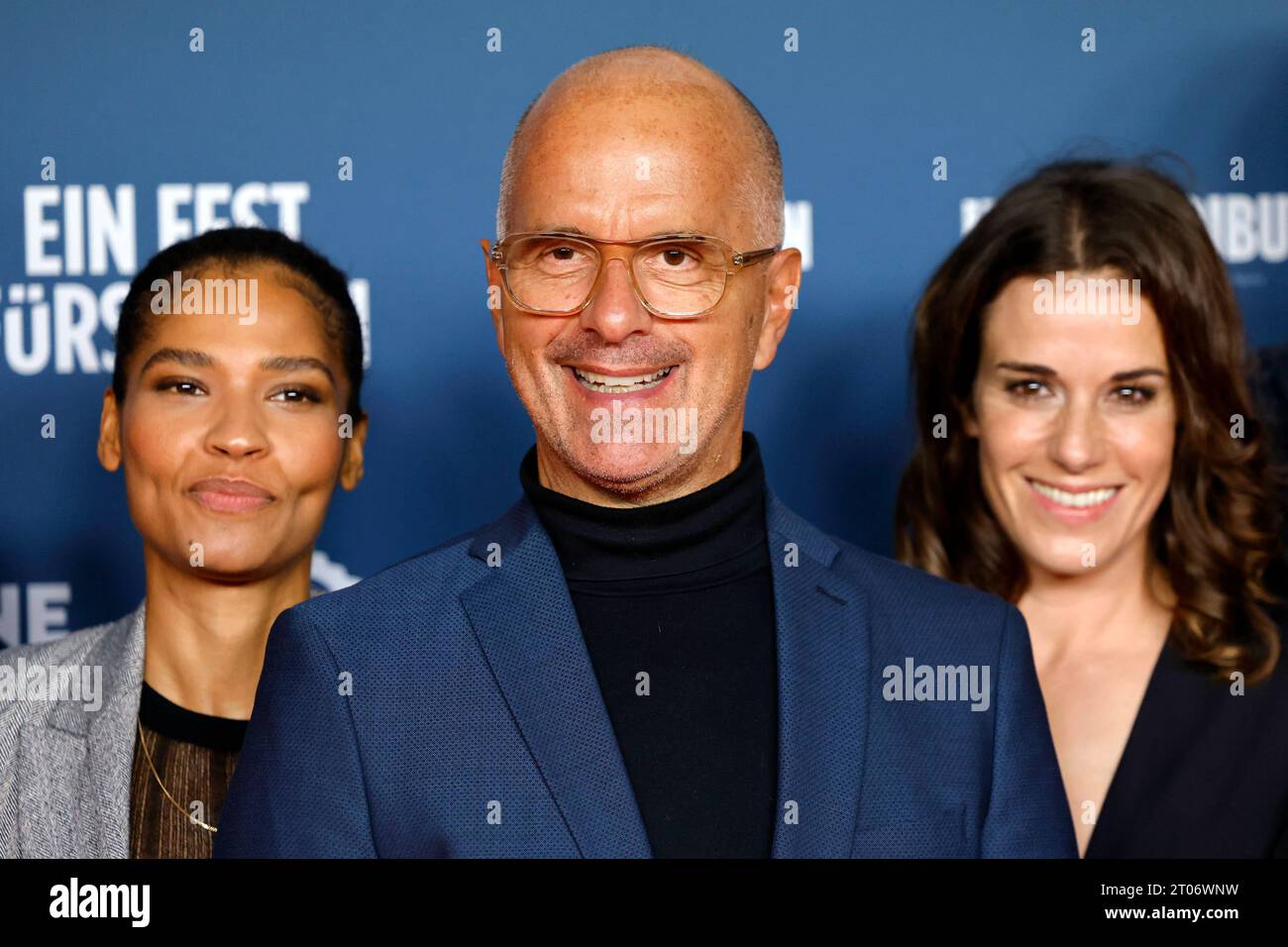 Schauspielerin Cynthia Micas, Schauspieler Christoph Maria Herbst und ...