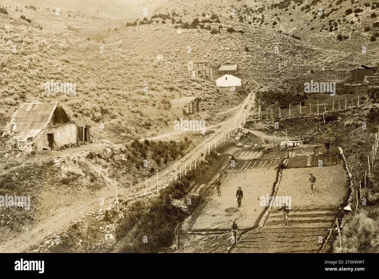 Homestead act settlers hi-res stock photography and images - Alamy