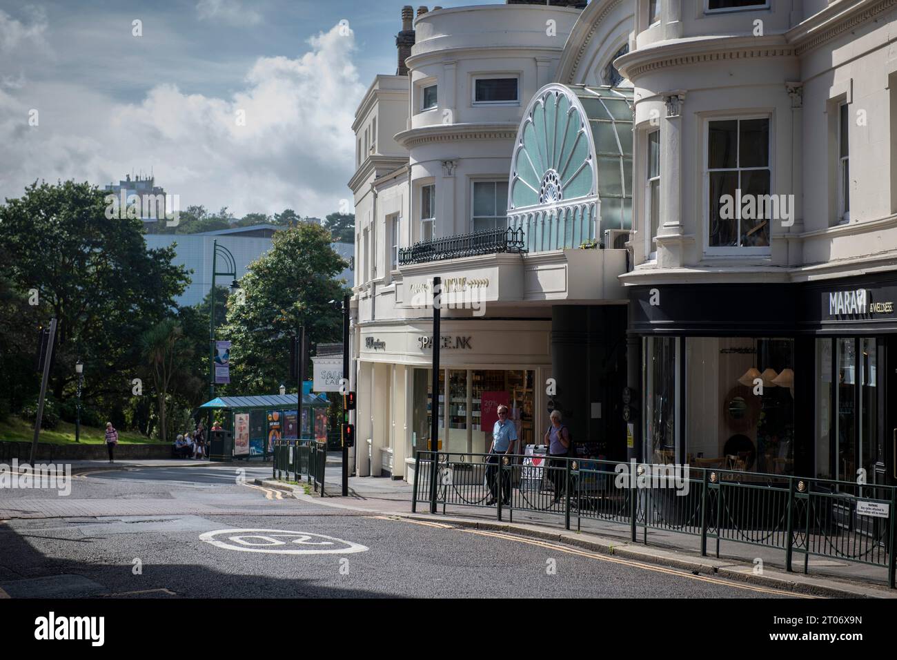 The Arcade in Bournemouth town centre in september 23 Stock Photo - Alamy