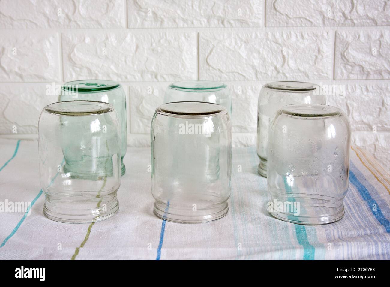 Empty transparent jars hi-res stock photography and images - Alamy