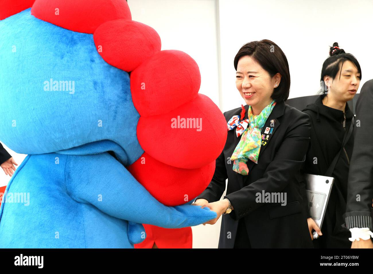 Tokyo, Japan. 4th Oct, 2023. Hanako Jimi, Japanese Minister in charge ...
