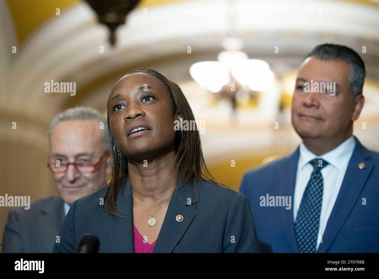Washington, United States. 04th Oct, 2023. Sen. Laphonza Butler, D-CA ...