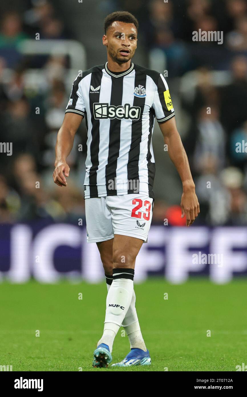 Jacob Murphy #23 of Newcastle United during the UEFA Champions League ...