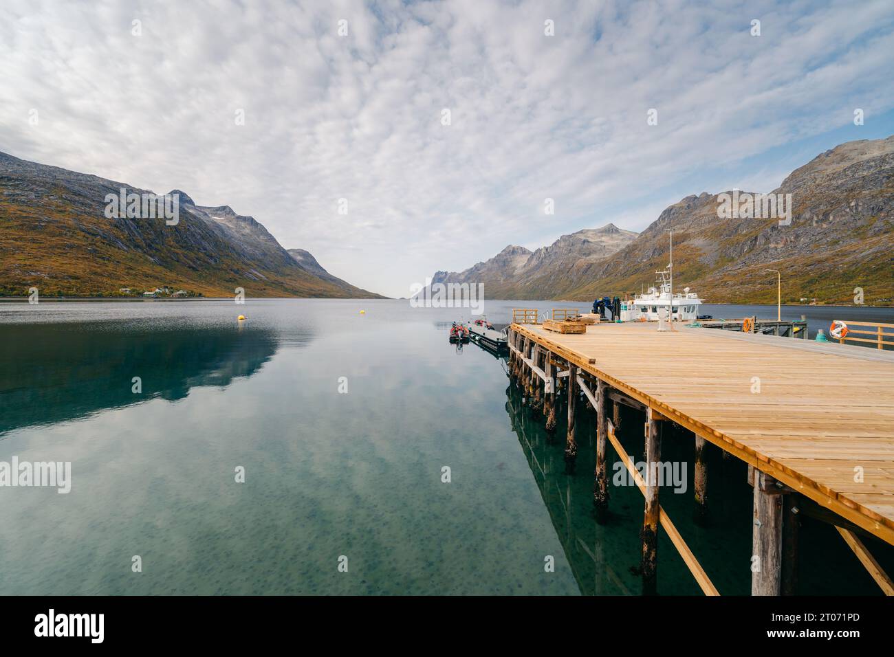 Ersfjordbotn is one of the most popular fjords around Tromso, beautiful ...