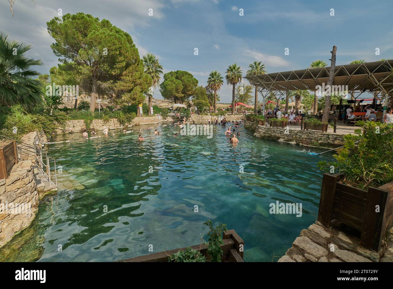 Cleopatra Antique Pools Also known as Pamukkale Antique Pool, it is a ...