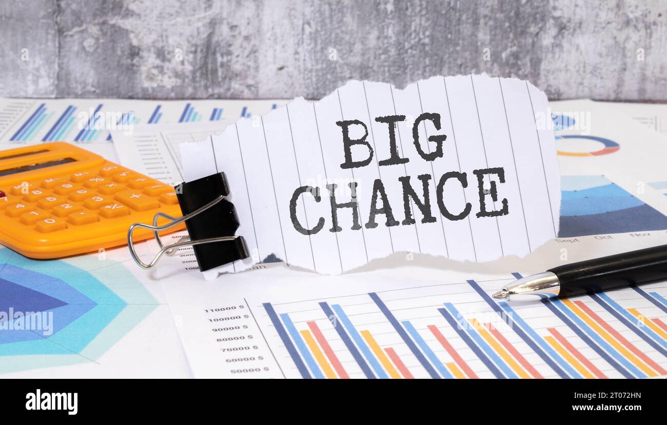 Big chance hi-res stock photography and images - Alamy