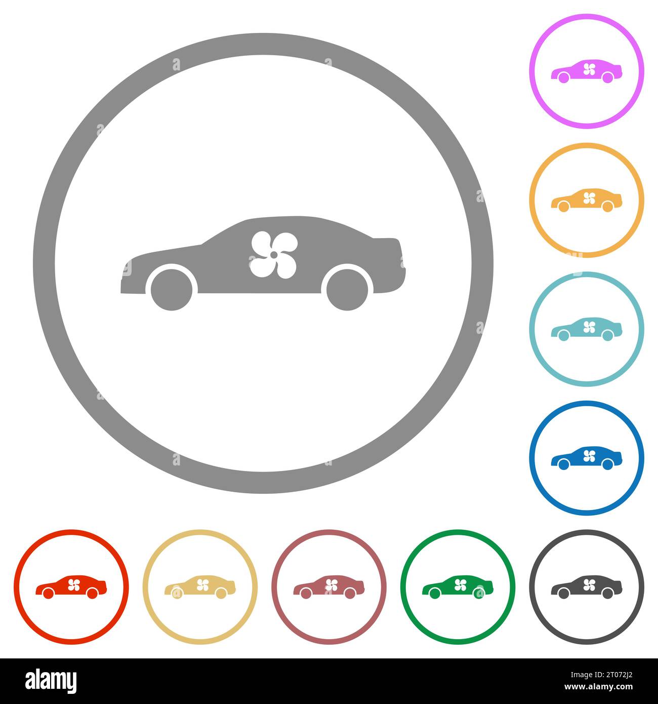 Car interface symbols on Cut Out Stock Images & Pictures - Alamy