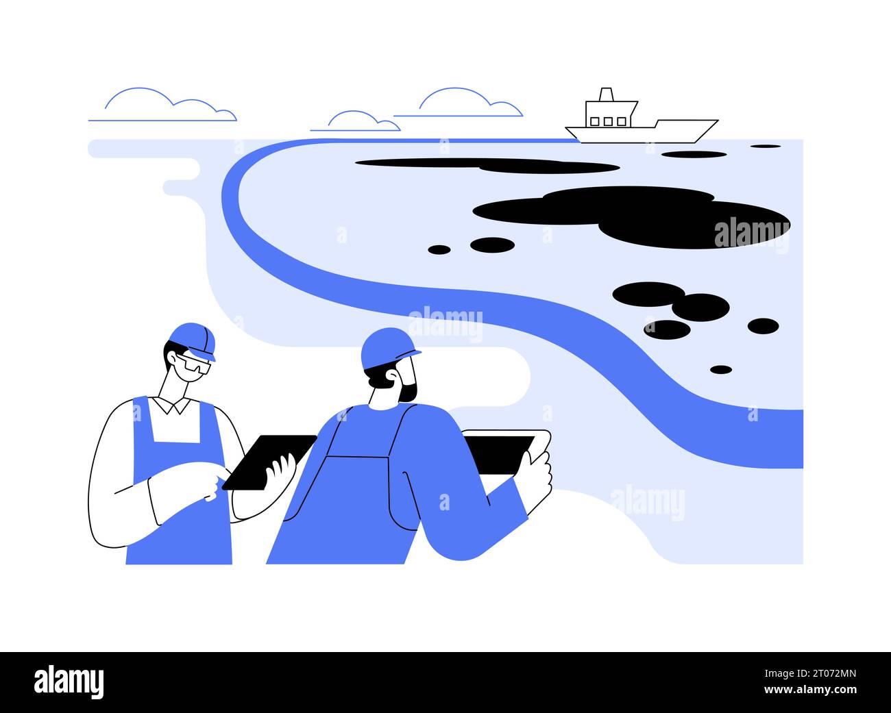 Skimming abstract concept vector illustration Stock Vector Image & Art ...