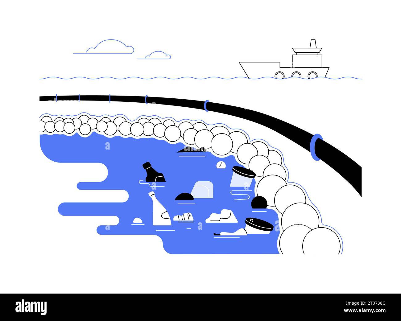 Ocean cleanup project abstract concept vector illustration Stock Vector ... Ocean cleanup project abstract concept vector illustration Stock Vector ...
