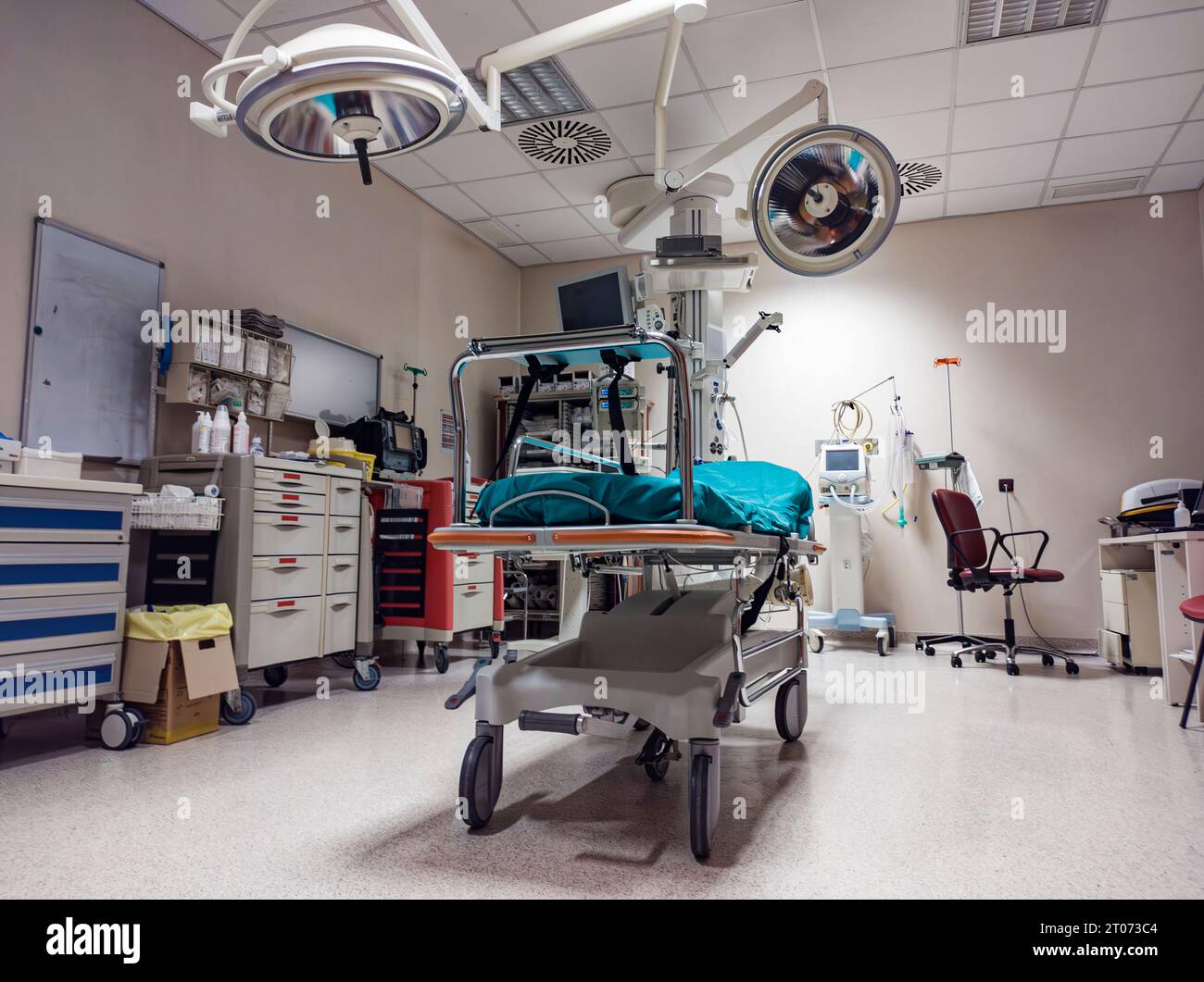Emergency room in an Hospital Stock Photo - Alamy