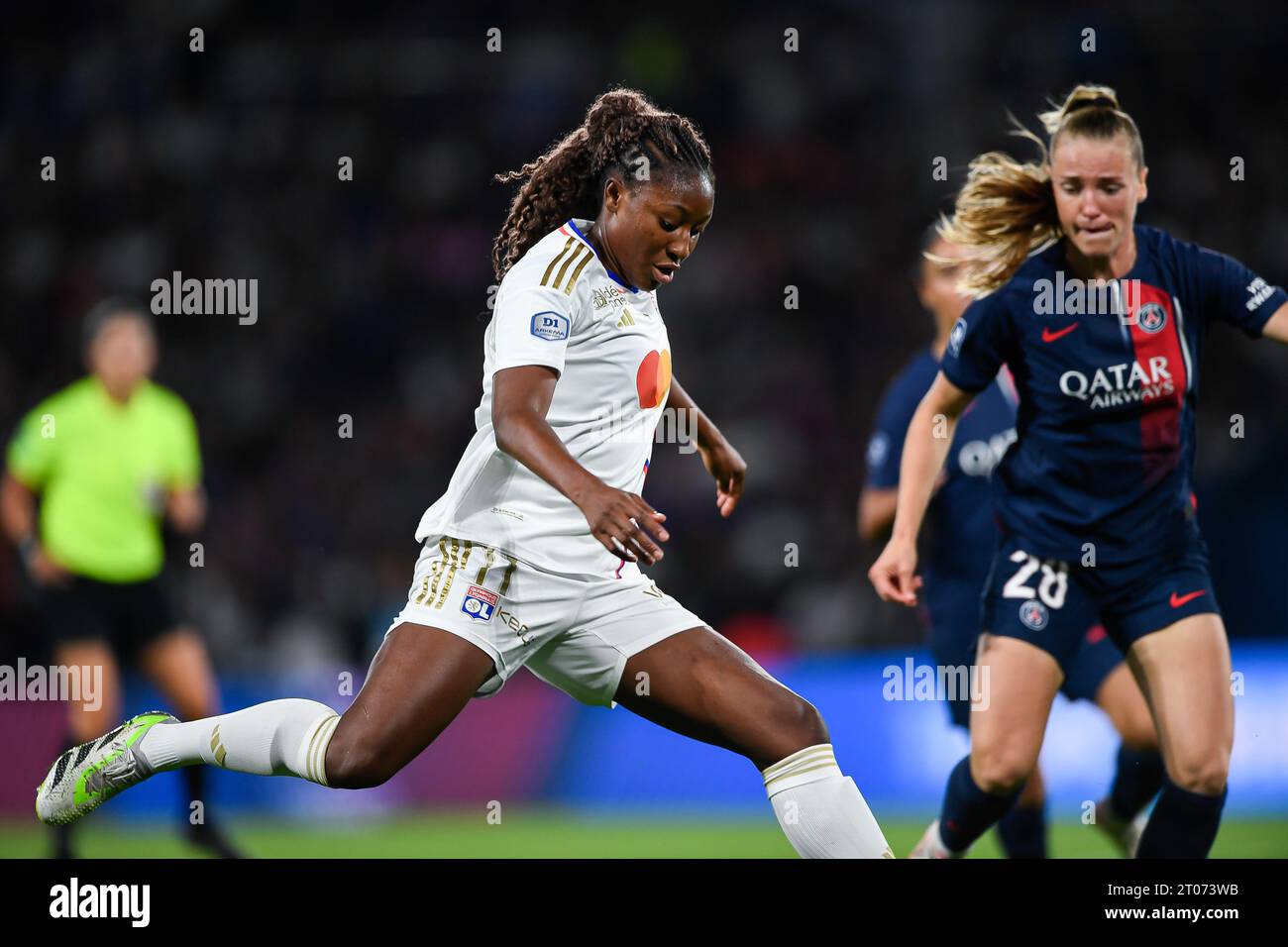 Paris, France. 01st Oct, 2023. Kadidiatou Diani during the D1 Arkema ...