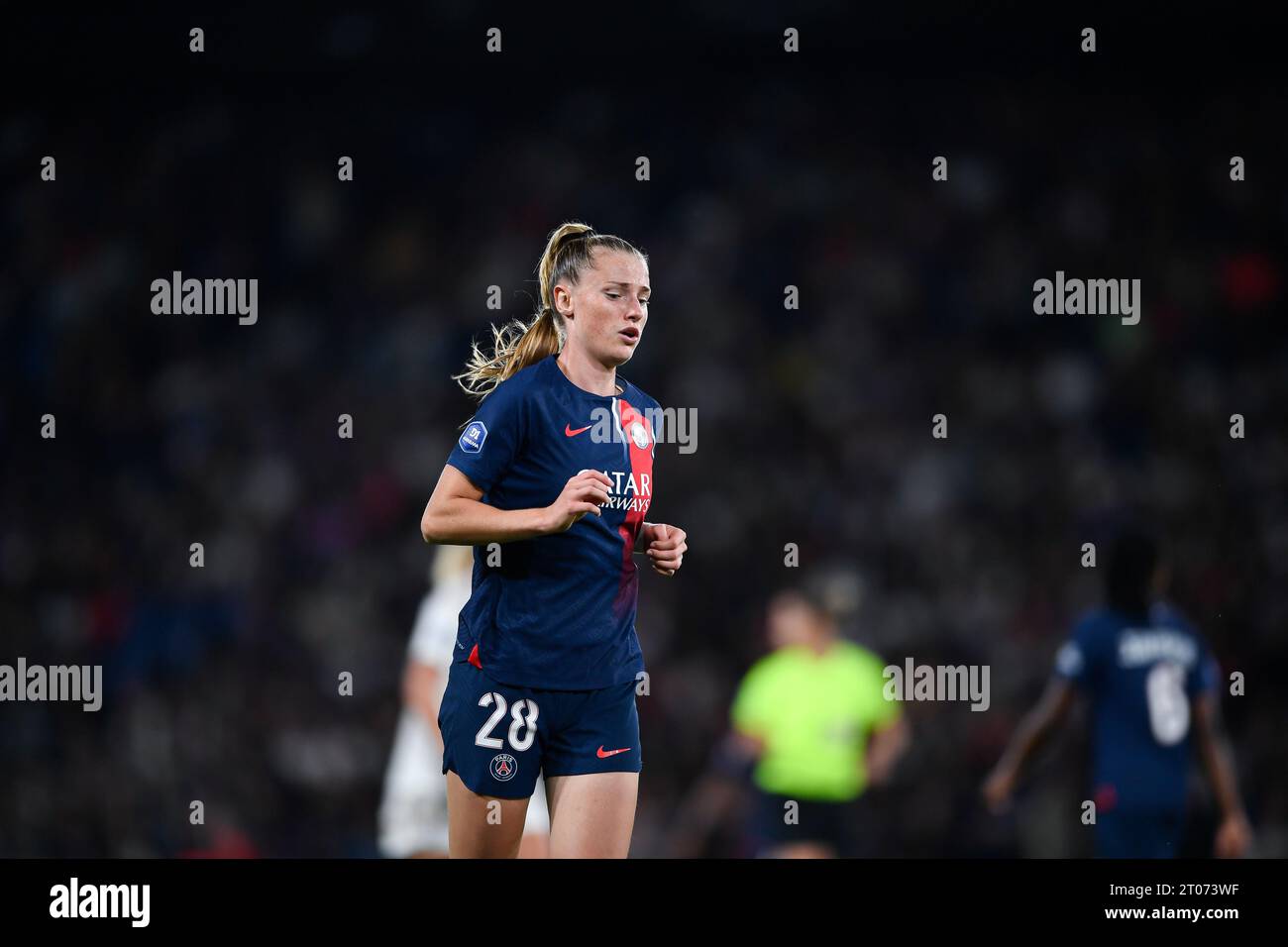 Paris, France. 01st Oct, 2023. Jade Le Guilly during the D1 Arkema ...