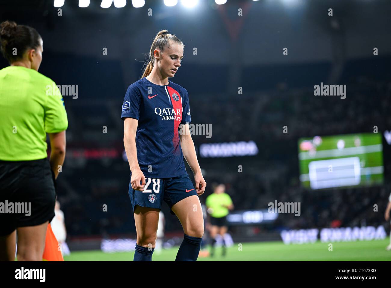 Paris, France. 01st Oct, 2023. Jade Le Guilly during the D1 Arkema ...