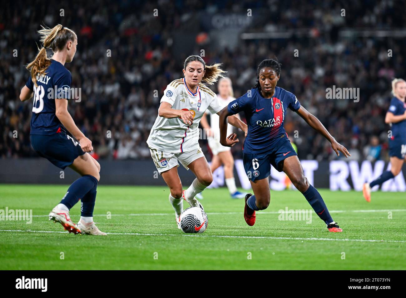 Paris, France. 01st Oct, 2023. Oriane Jean Francois and Danielle van de ...