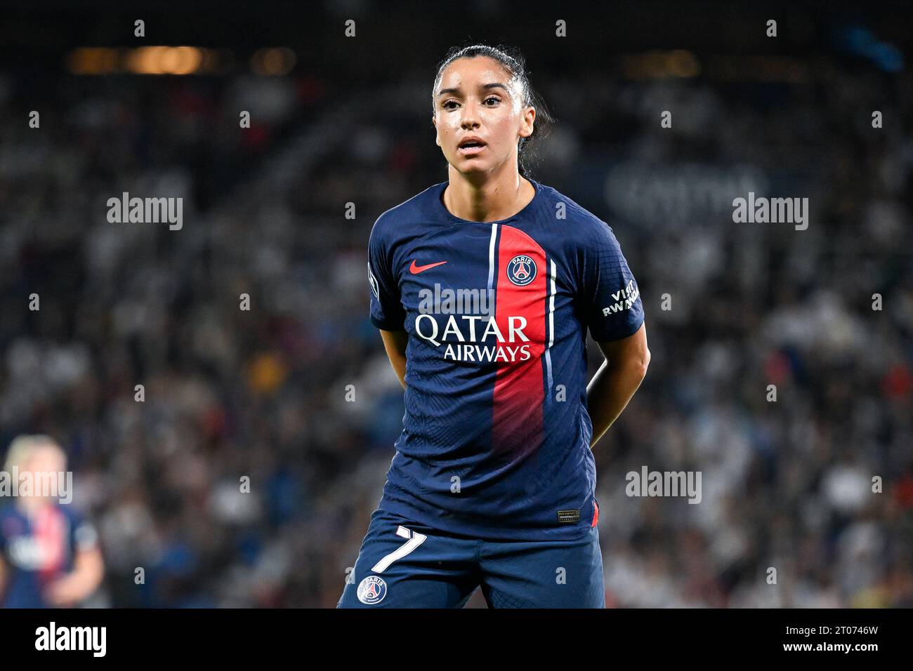 Paris, France. 01st Oct, 2023. Sakina Karchaoui during the D1 Arkema ...