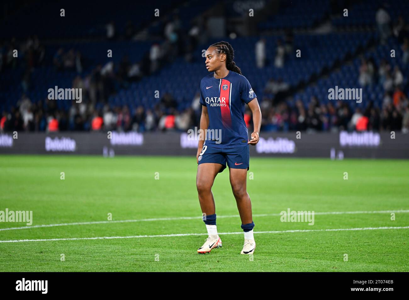 Paris, France. 01st Oct, 2023. Marie-Antoinette Katoto during the D1 ...
