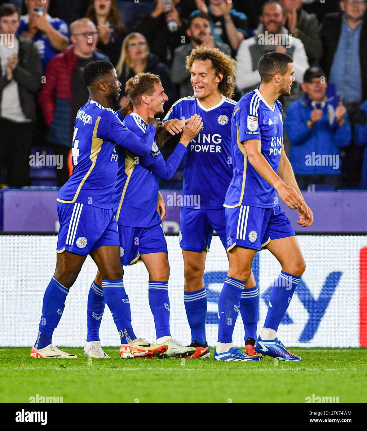 King Power Stadium, Leicester, UK. 4th Oct, 2023. EFL Championship ...