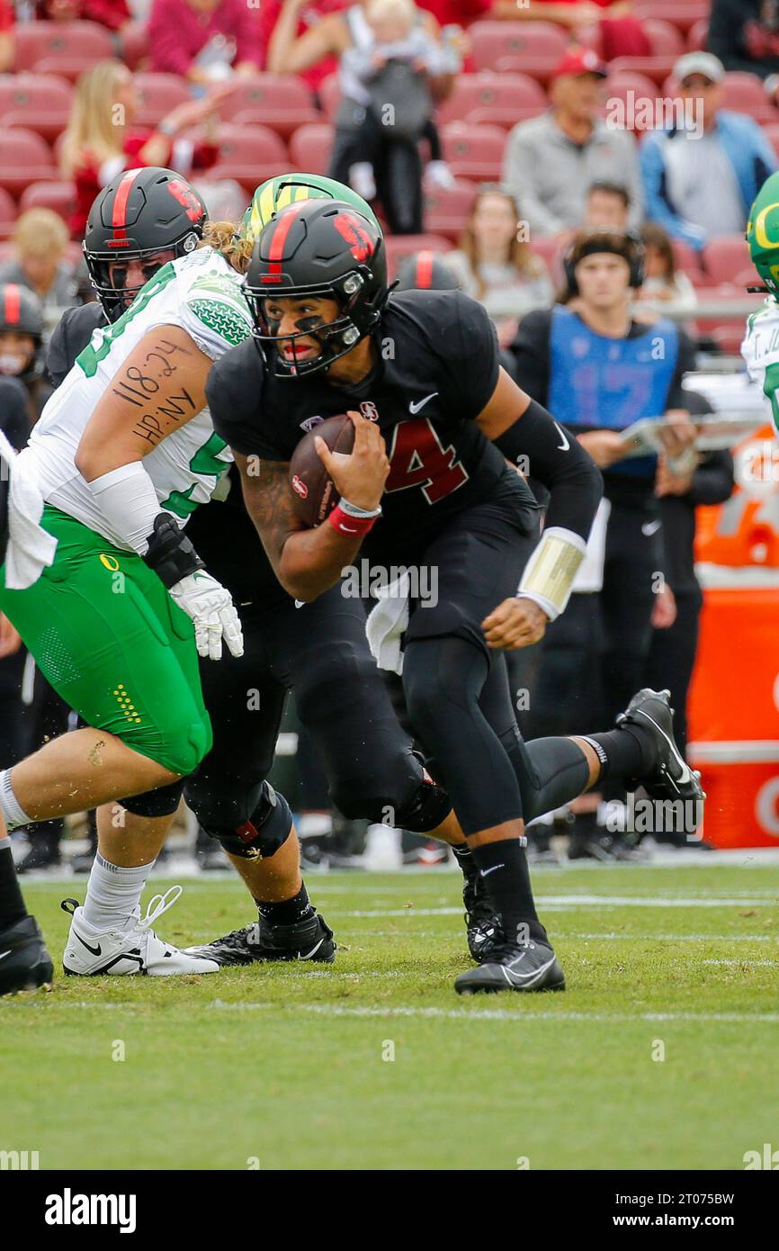 PALO ALTO, CA - SEPTEMBER 30: Stanford Cardinal WR Tiger Bachmeier (24 ...