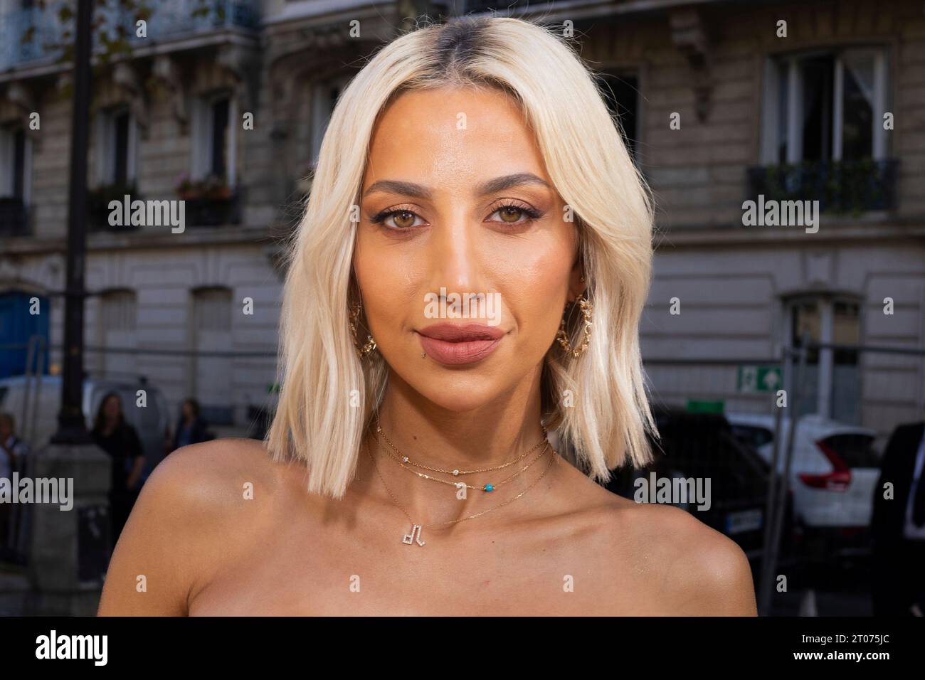 Roz arrives for the Stella McCartney Spring/Summer 2024 womenswear ...