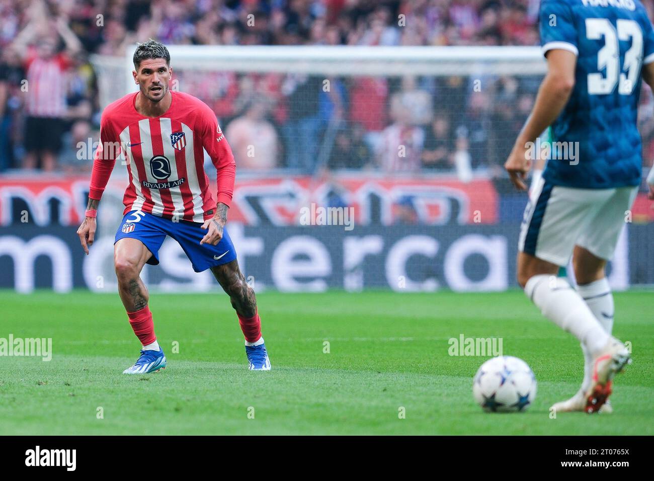 Rodrigo De Paul of Atletico Madrid during the UEFA Champions League ...