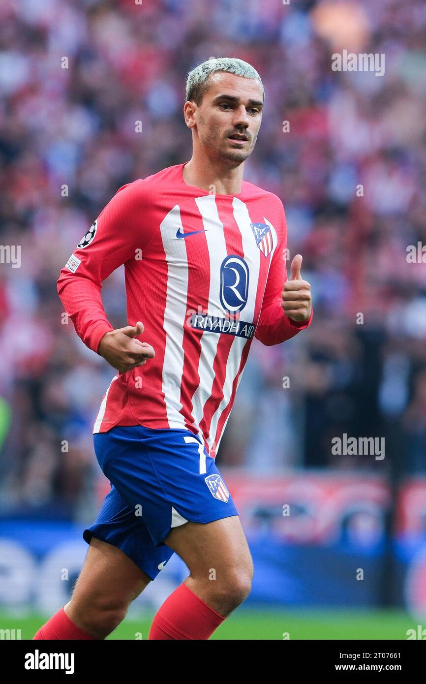 Antoine Griezmann of Atletico Madrid during the UEFA Champions League ...
