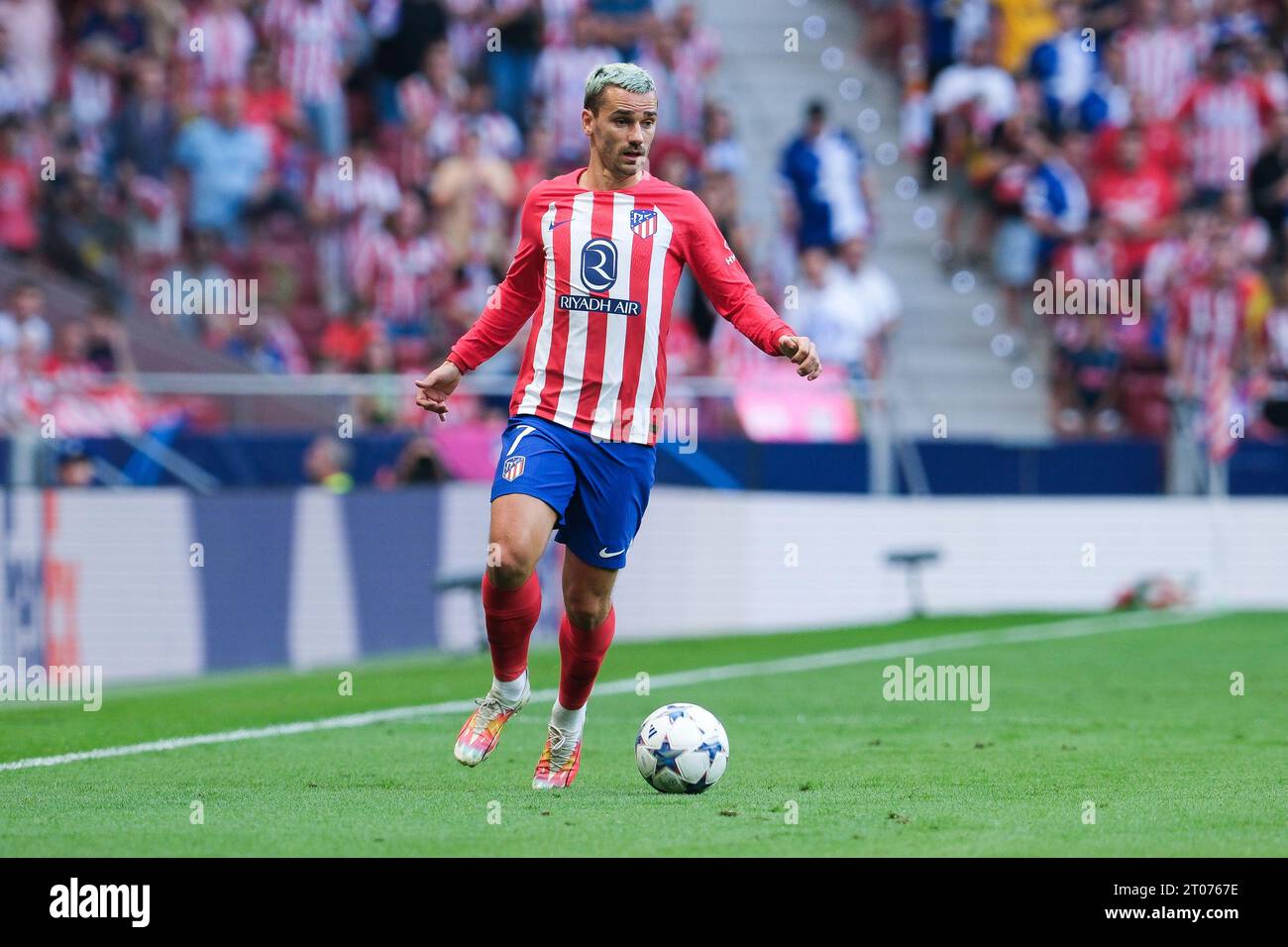 Antoine Griezmann of Atletico Madrid during the UEFA Champions League ...