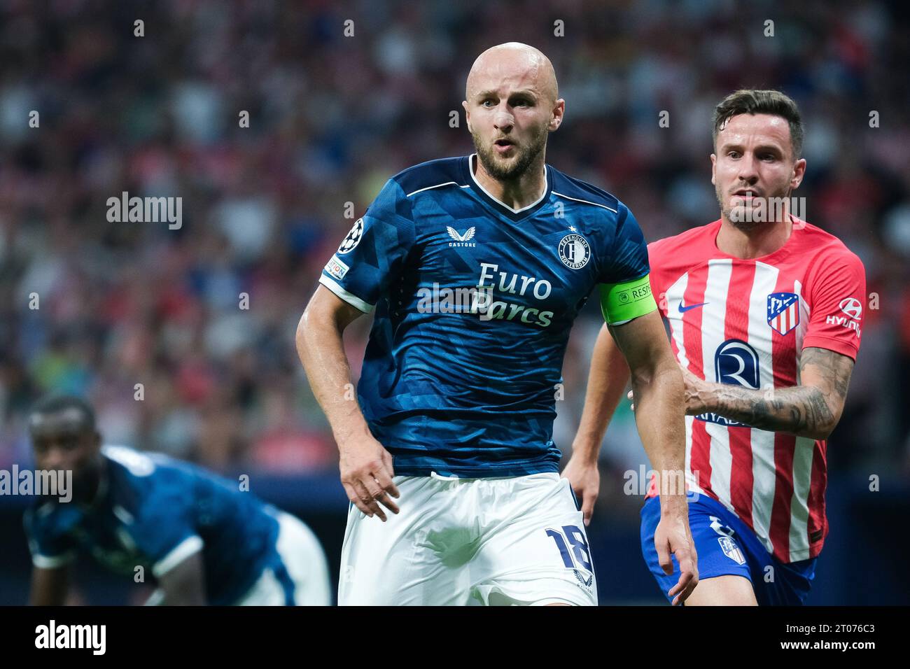 Gernot Trauner of Feyenord during the UEFA Champions League match ...