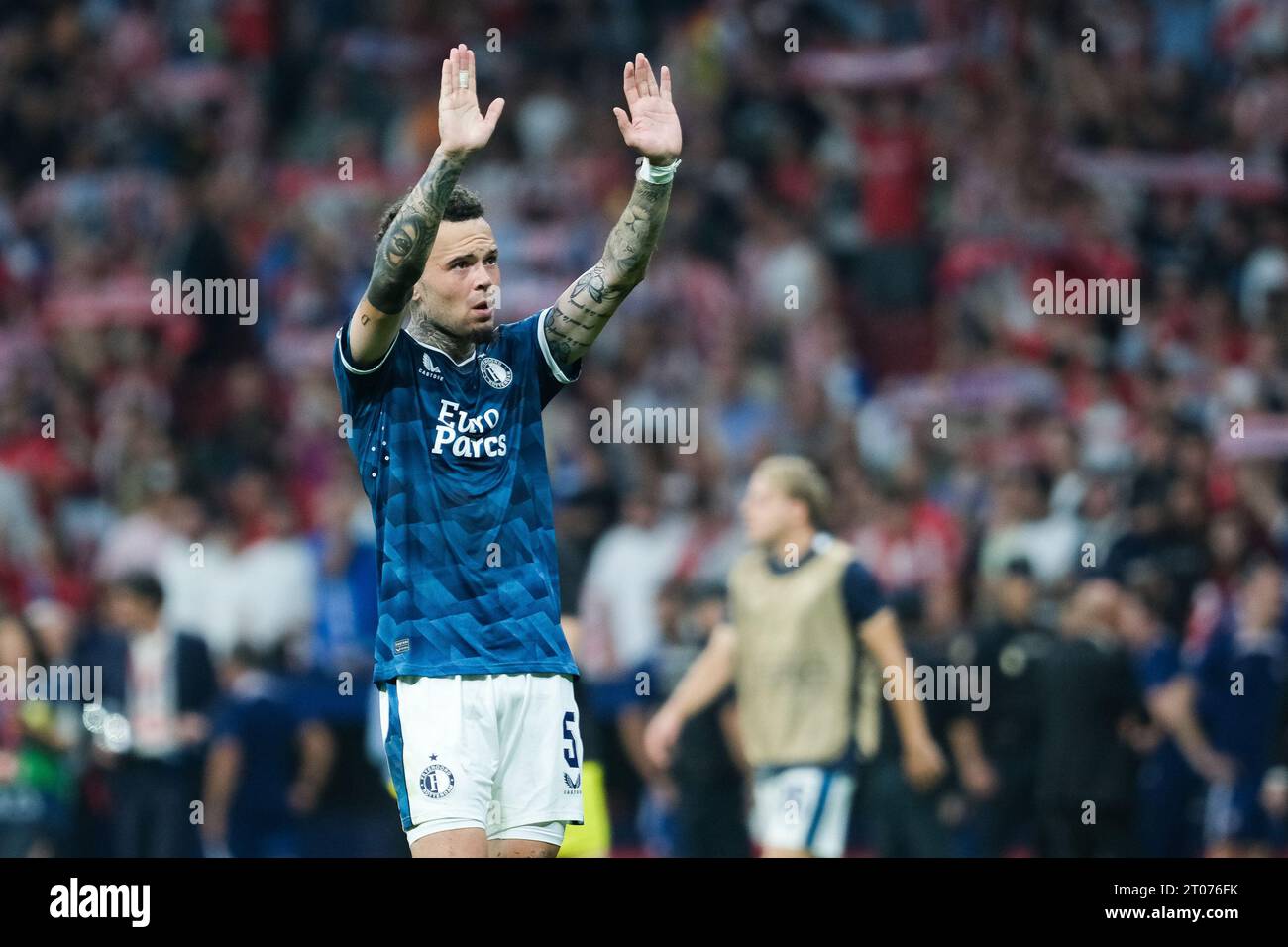 Quilindschy Hartman of Feyenord during the UEFA Champions League match ...