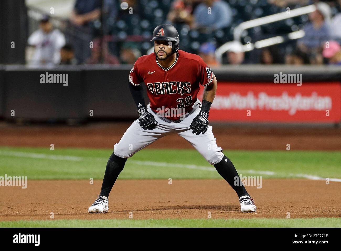 New York City, USA. 13th Sep, 2023. Arizona Diamondbacks left fielder ...