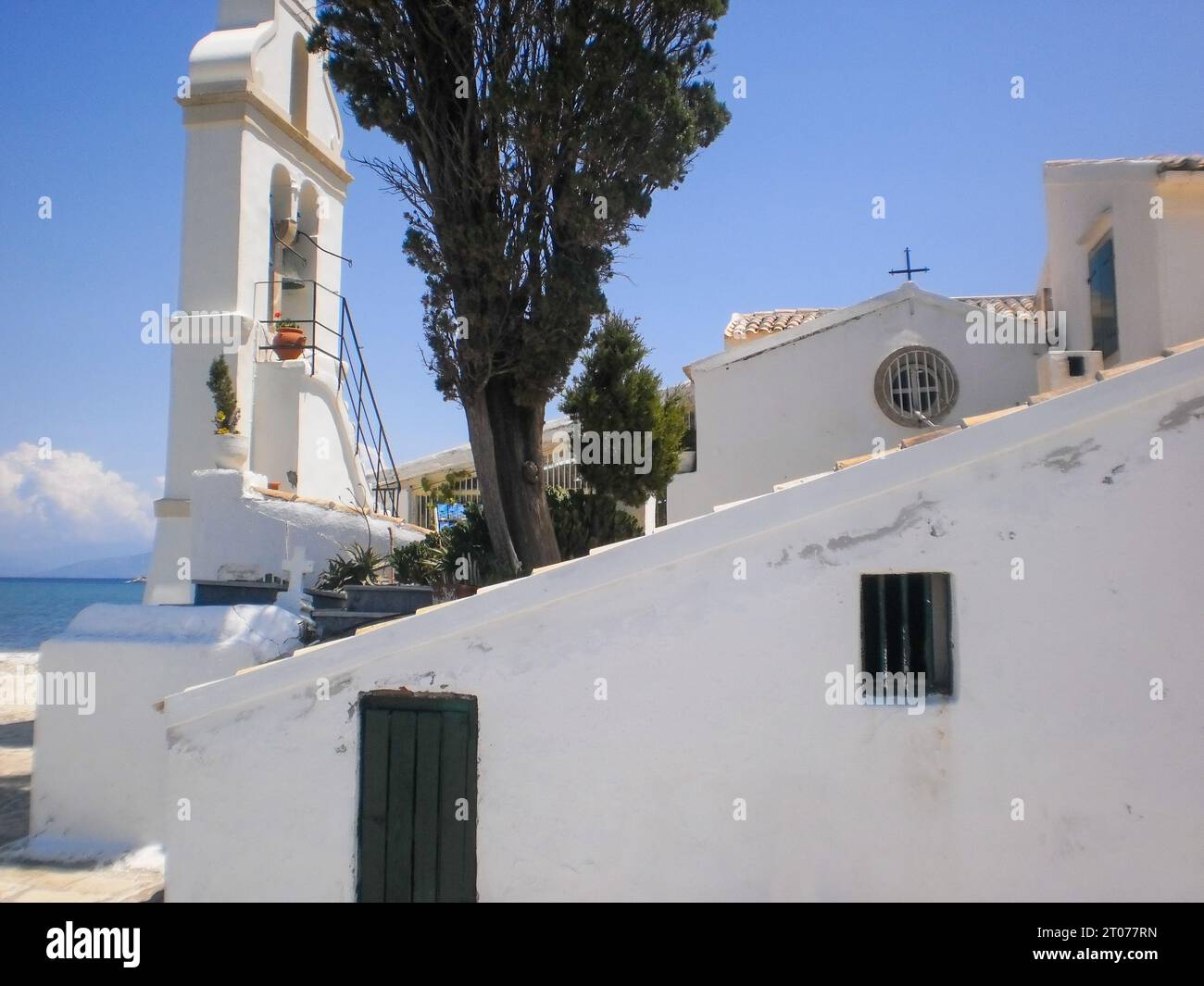 Corfu island in Greece is a beautiful summer destination Stock Photo ...