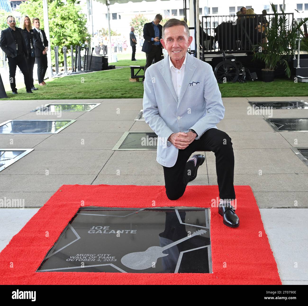Nashville, USA. 04th Oct, 2023. Joe Galante at the 2023 Music City Walk ...