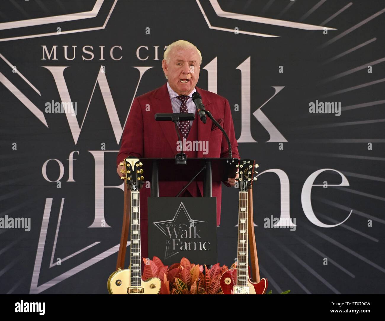 Nashville, USA. 04th Oct, 2023. Ric Flair at the 2023 Music City Walk ...