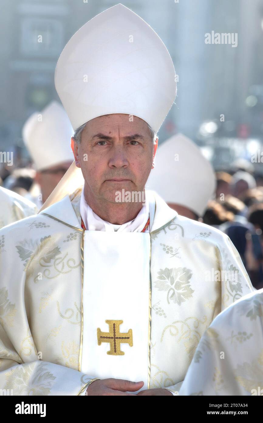Vatican City, Vatican, 04 October 2023. Cardinal Angel Fernandez Artime ...