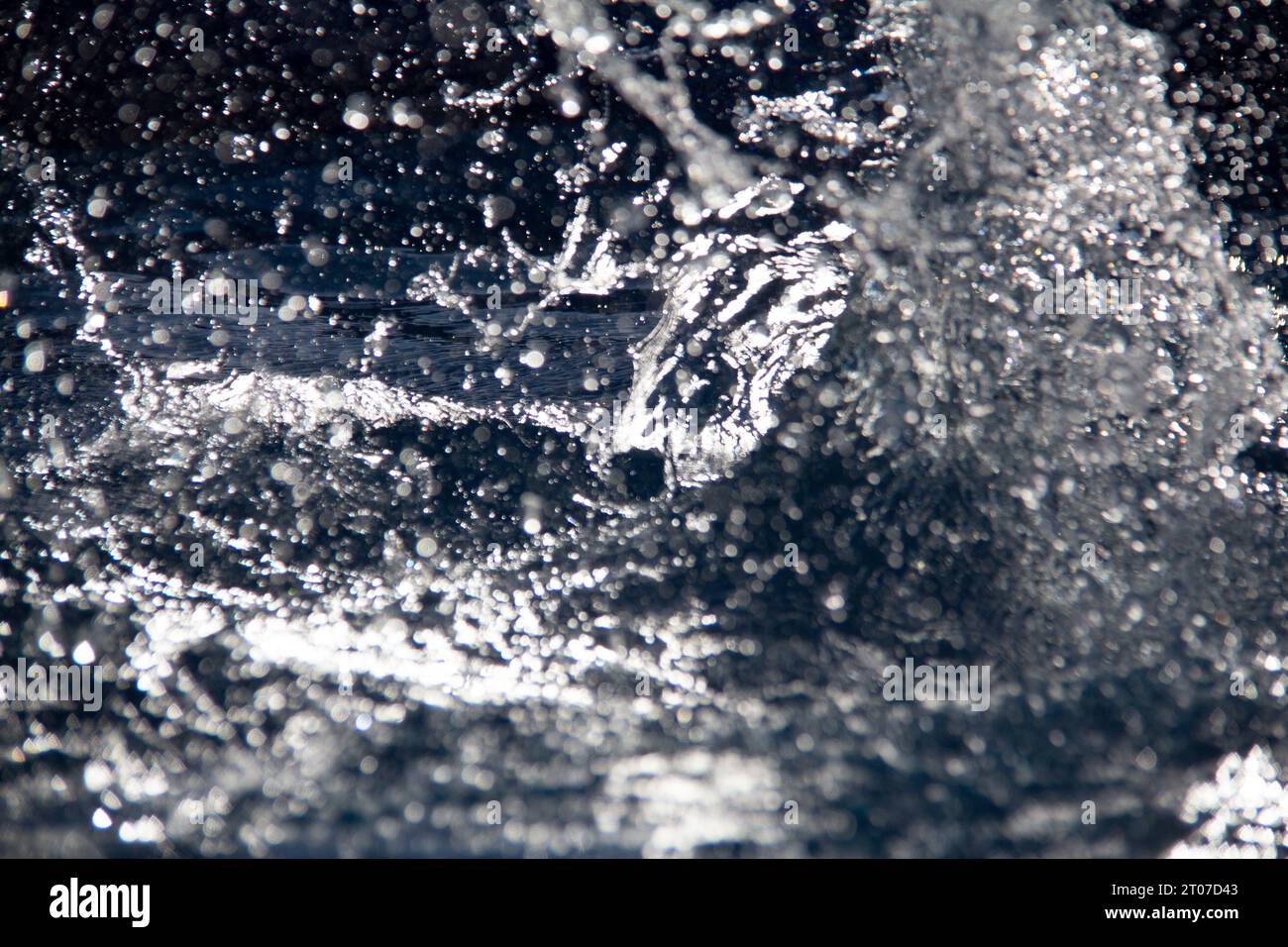 water splashing in a swimming pool oustside in summer Stock Photo - Alamy