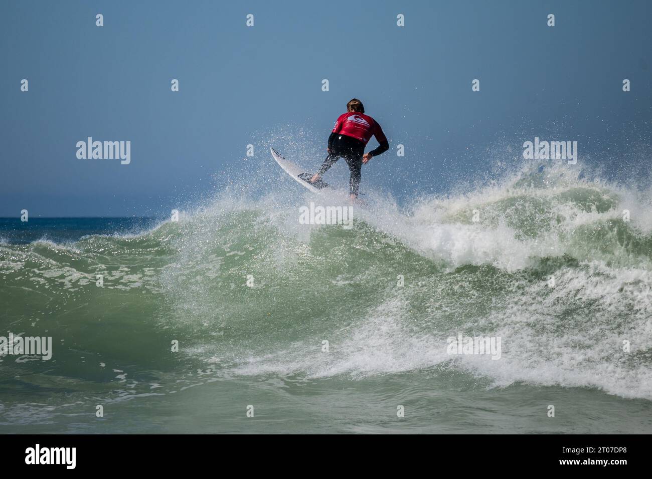 Pro surfer Noa Deane at Quiksilver Festival celebrated in Capbreton ...