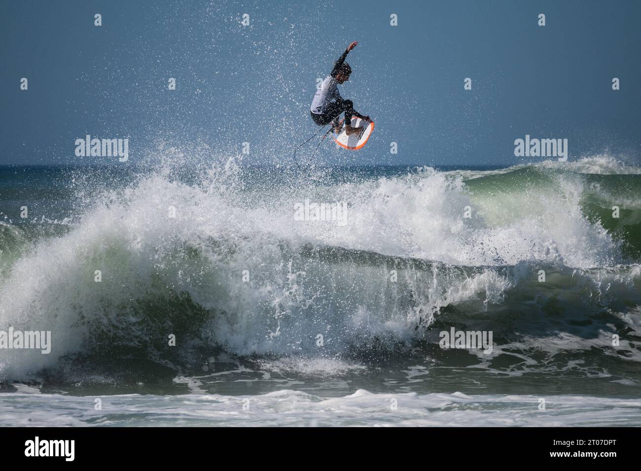 Local French surfer Sam Piter at Quiksilver Festival celebrated in ...