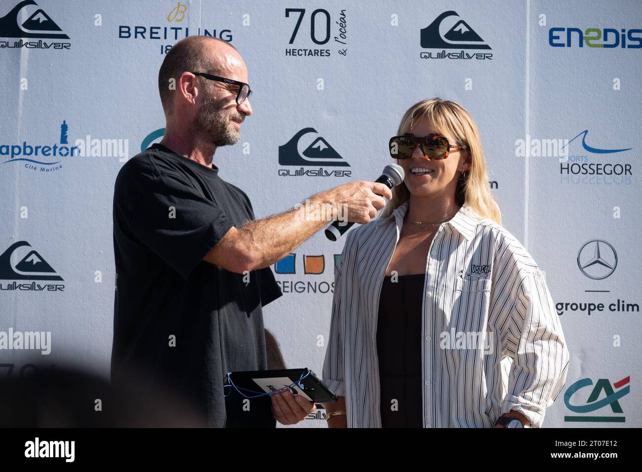 Hawaiian Pro Surfer Coco Ho during Quiksilver Festival celebrated in ...