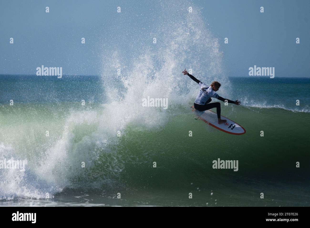 Local French surfer Sam Piter at Quiksilver Festival celebrated in ...
