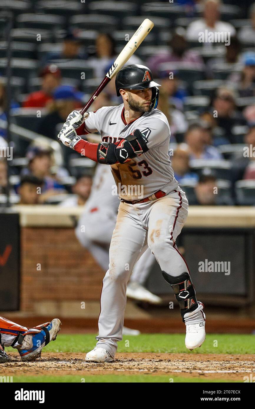 Arizona Diamondbacks first baseman Christian Walker (53) waits for a ...