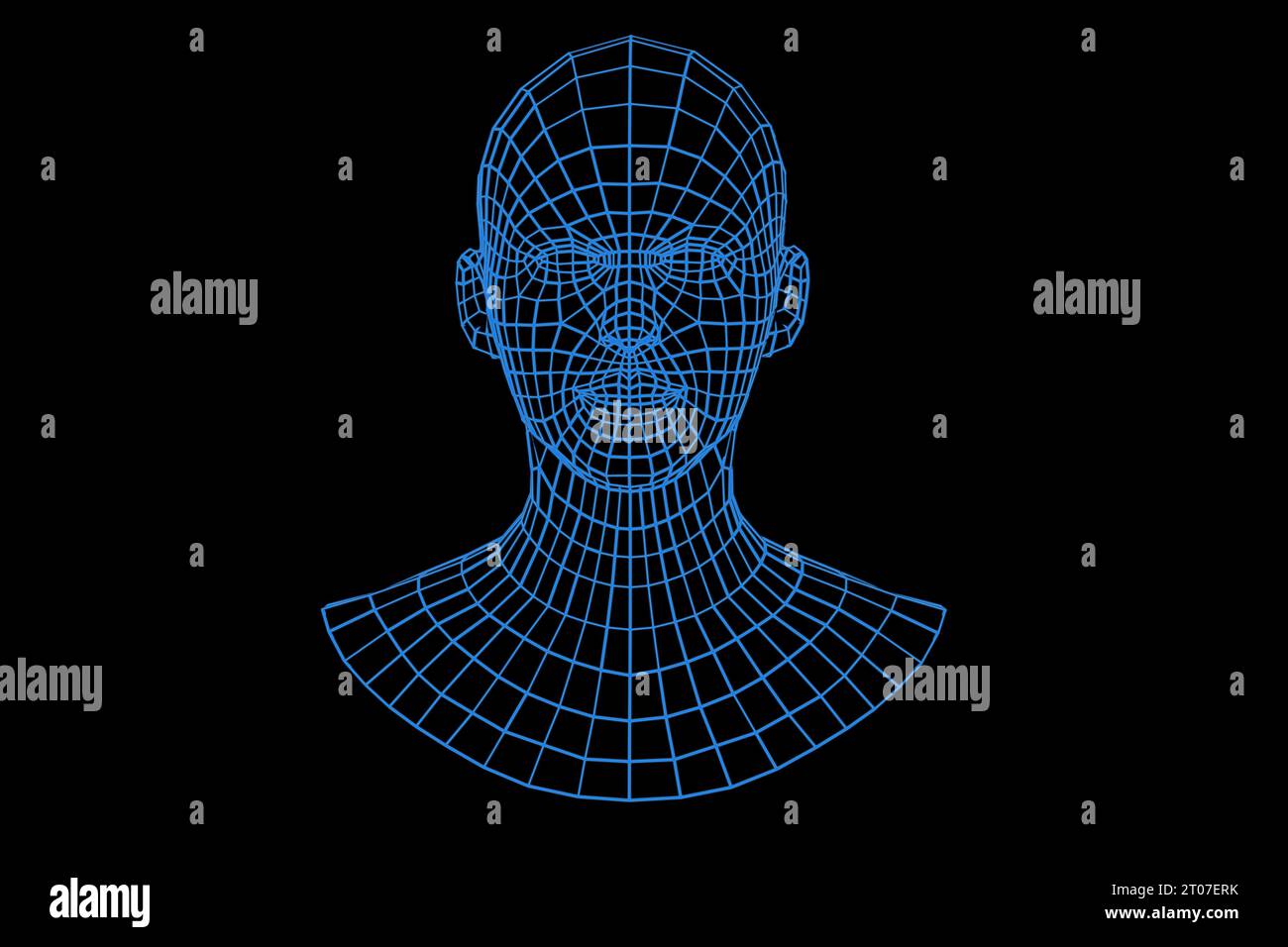 Three dimensional mesh image of a woman face Stock Photo - Alamy Three dimensional mesh image of a woman face Stock Photo - Alamy