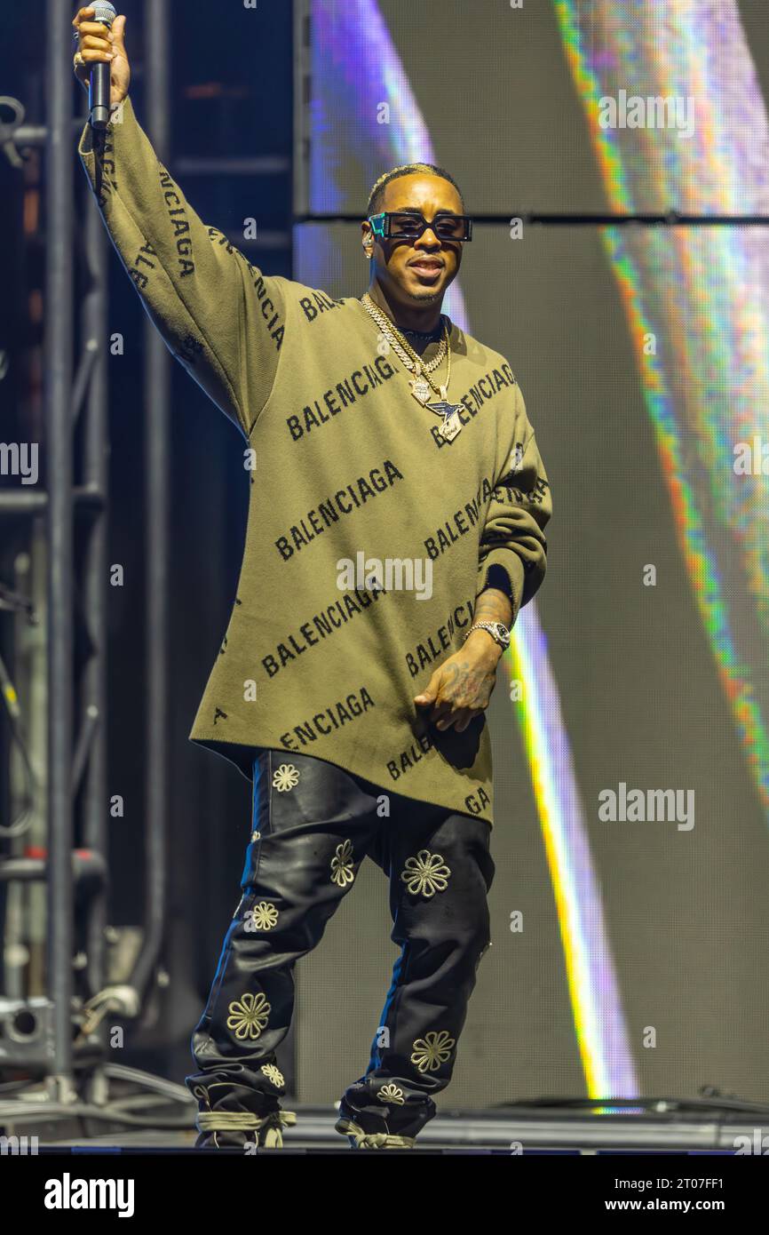 Oslo, Norway 04 October 2023 Jeremih performs live on stage during the ...