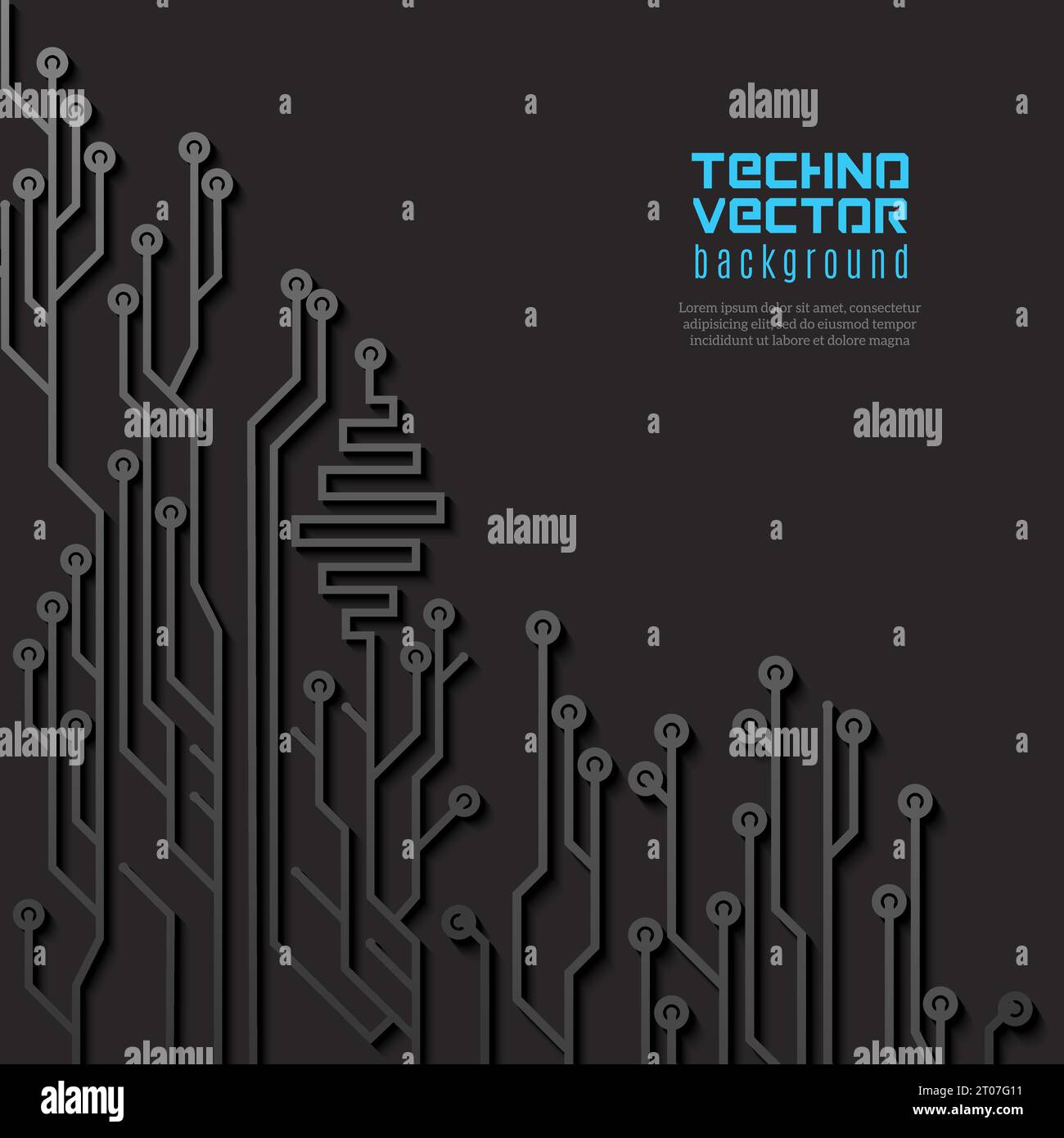 Motherboard layout Stock Vector Images - Alamy