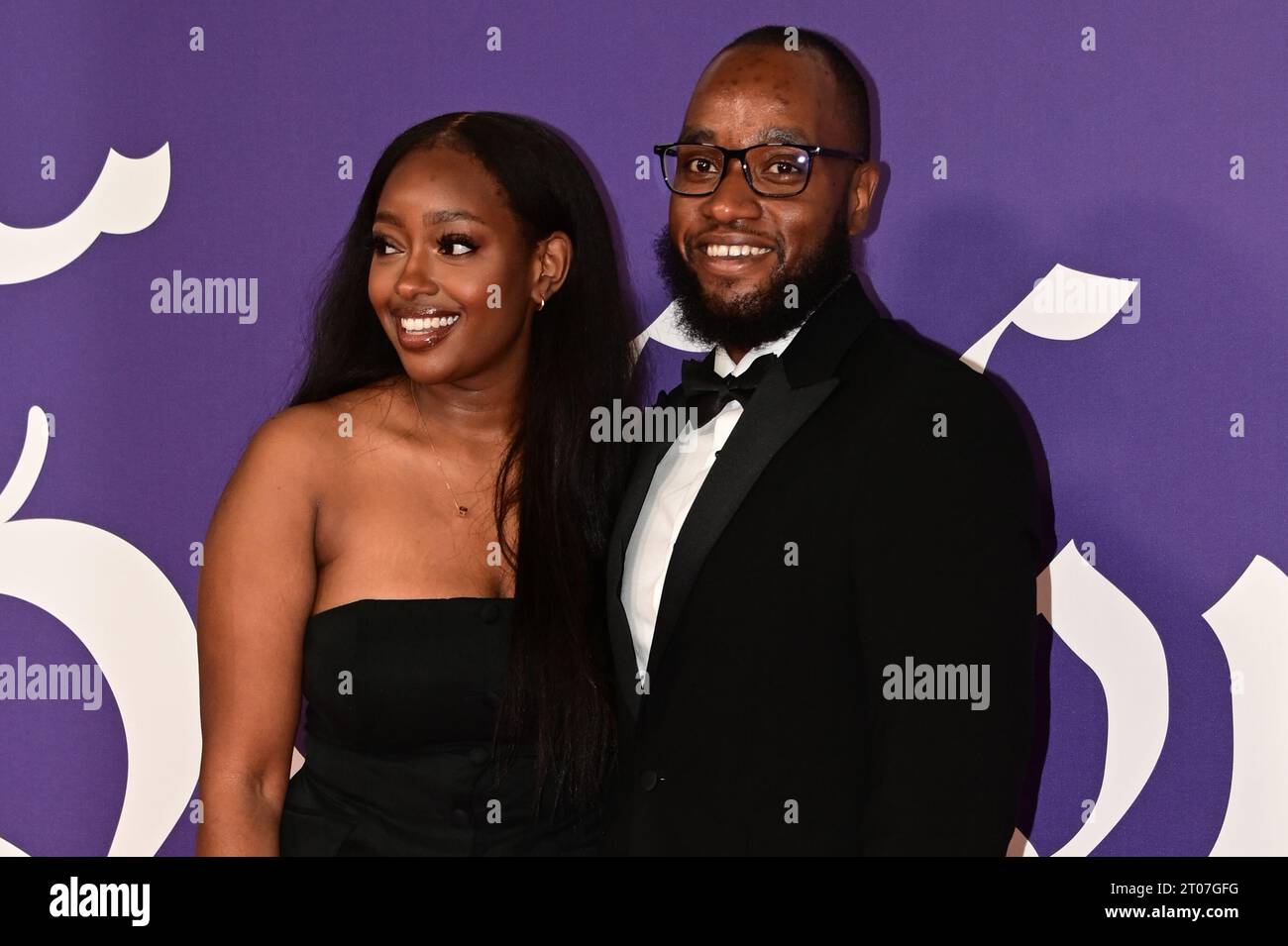 Royal Festival Hall, London, UK. 2nd Oct, 2023. BFI 2023: Zipporah Kuria and Ben Wangenye ...