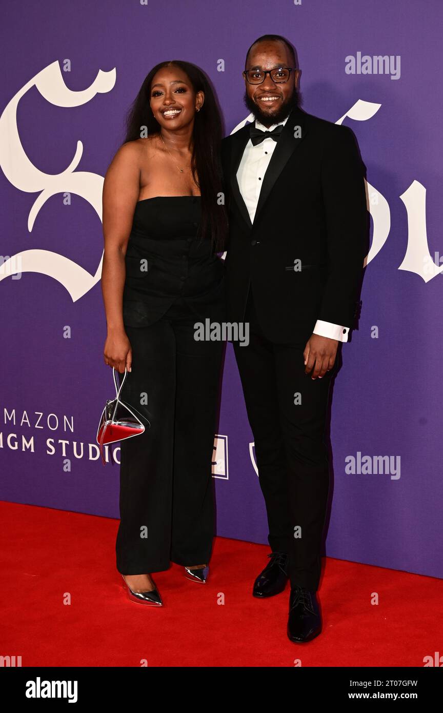 Royal Festival Hall, London, UK. 2nd Oct, 2023. BFI 2023: Zipporah Kuria and Ben Wangenye ...