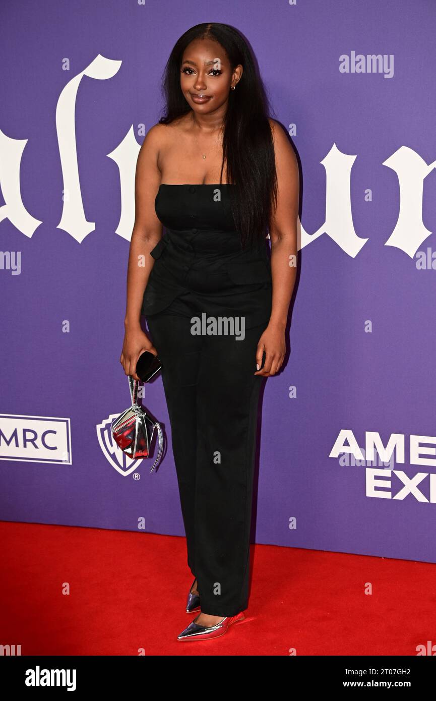 Royal Festival Hall, London, UK. 2nd Oct, 2023. BFI 2023: Zipporah Kuria attends Saltburn ...