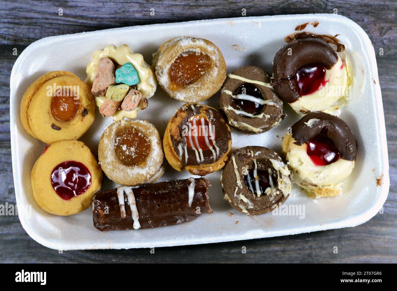 Assorted French sable cookies, Buttery, crumbly, decadent, and simple ...