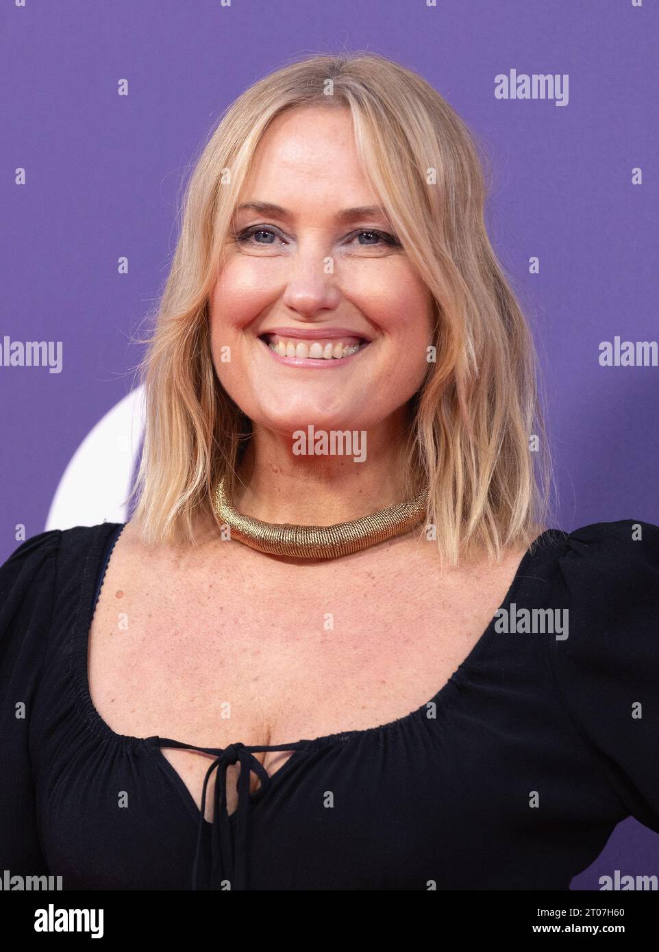 London, UK. 04 October, 2023. Mika Simmons attends SALTBURN Opening ...
